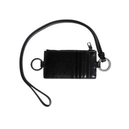 Dolce & Gabbana Leder Kartenhalter mit Lanyard