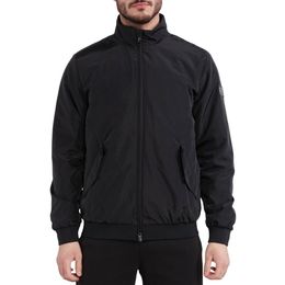 EA7 Emporio Armani Schwarze Jacke Mit Ea7-patch-logo