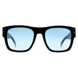 David Beckham Square Herren Schwarz Blau Gradient DB 7000/S