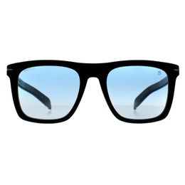 David Beckham Square Mens Schwarz Grau Spiegel DB 7000/S