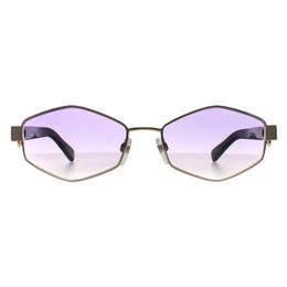 Marc Jacobs Oval Damen Gold Violett Gradient MARC 496/S