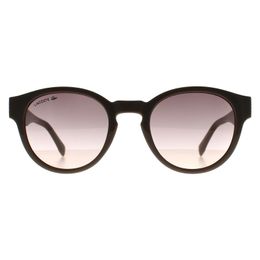 Lacoste Round Womens Transparent Hellgrau Taupe Nude Gradient L6000S