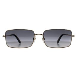 Marc Jacobs Rectangle Womens Gold Schwarz Grau Gradient MARC 771/N/S
