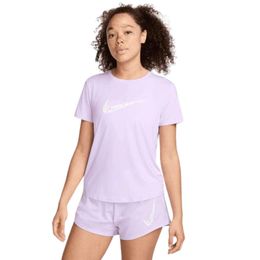Nike One Swoosh Dri-fit - Lilafarbenes Laufoberteil