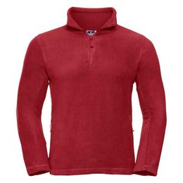 Russel Athletic Russell - Fleece-Oberteil Rei&szlig;verschluss f&uuml;r Herren - F&uuml;r Au&szlig;en (Rot)