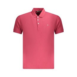 Napapijri Rotes Baumwoll Polo-Shirt f&uuml;r Herren