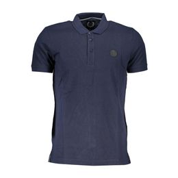 Gianmarco Venturi Blu Baumwoll Herren Polo