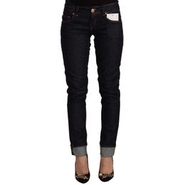 Acht Skinny Jeans Dunkle W&auml;sche