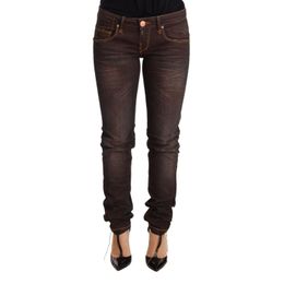 Acht Slim Fit Braune Jeans