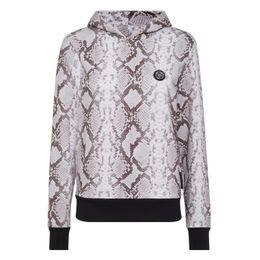 Plein Sport Sweatjacke Mit Kapuze Python