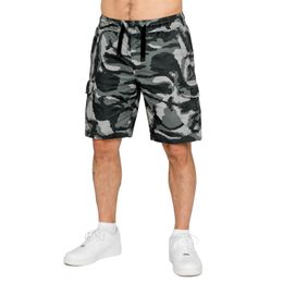 Enzo | Herren Camouflage Cargo-Shorts