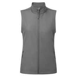 Premier Womens/Ladies Windchecker Recycled Printable Gilet (Dunkelgrau)