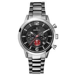 Orphelia Tempo Herren-Armbanduhr, silberfarben OR82807