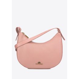 Wittchen Damen-Baguette-Handtasche aus Leder, Rosa, Naturleder