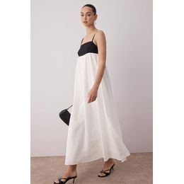 &Auml;rmelloses, gerades Maxikleid f&uuml;r Damen, ideal f&uuml;r Tag und Nacht