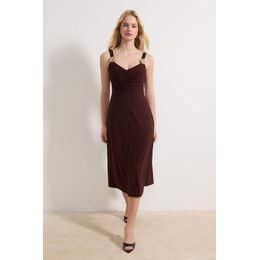 Damen Midi-Kleid, &auml;rmellos, figurbetont, f&uuml;r Tag und Nacht