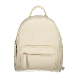 Mario Valentino Beige Polyurethan Damen Rucksack