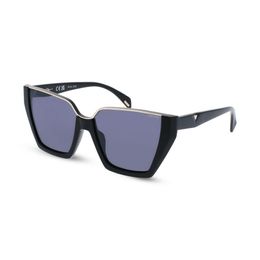 Police Schwarze Acetat Sonnenbrille