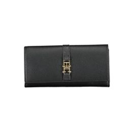 Tommy Hilfiger Schwarze Polyethylen-Geldb&ouml;rse