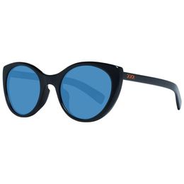 Ermenegildo Zegna Schwarze Harz-Sonnenbrille