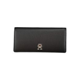 Tommy Hilfiger Schwarze Polyethylen Geldb&ouml;rse