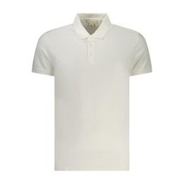 Calvin Klein Bianco Baumwolle Herren Poloshirt