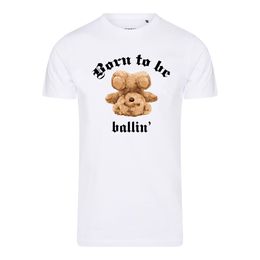 Born To Be Tee von Ballin Est. 2013 in der farbe Weiss und in gr&ouml;&szlig;e 3XL.