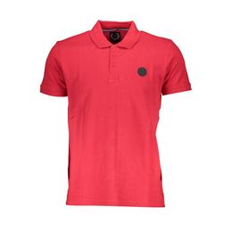 Gianmarco Venturi Rosso Baumwoll Herren Polo