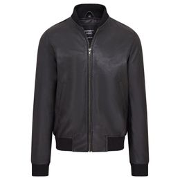 MA-1 Varsity Bomberjacke aus weichem Leder f�r Herren