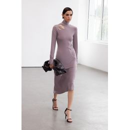Damen Midi-Kleid, gerade geschnitten, lang, figurbetont, f&uuml;r Tag und Nacht