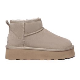 EVER AU Ultra-Mini-Plateaustiefel f&uuml;r Damen - Heron