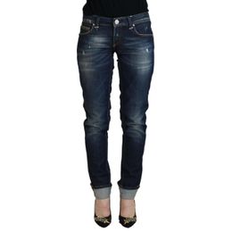 Skinny Jeans mit distressed Details