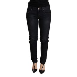 Acht Skinny Jeans Dunkle W&auml;sche