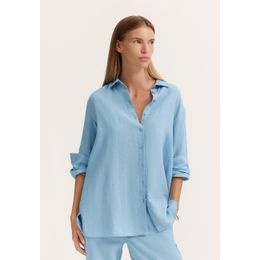 Bugatti Damen Bluse Modern Fit aus 100% Leinen