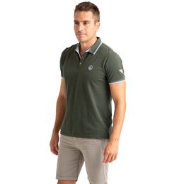 Herren Polo-Shirt mit kurzen &Auml;rmeln, Baumwoll-Melange-Strick PRI2636