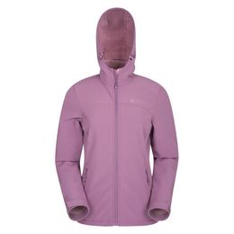 Mountain Warehouse Damen/Damen Exodus Atmungsaktive Soft Shell Jacke (Dusky Purple)