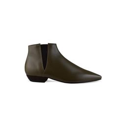 Loro Piana Sumire Ankle Boots Kaki