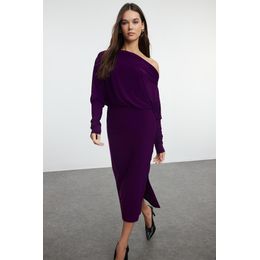 Damen Midi-Kleid, gerade geschnitten, lang, figurbetont, f&uuml;r Tag und Nacht