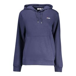 Fila Blaue Biobaumwoll Damen Hoodie