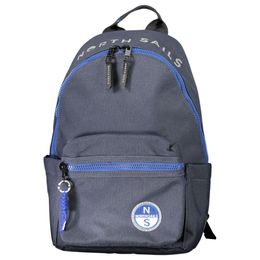 North Sails Blu Polyester Herren Rucksack
