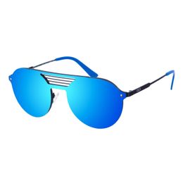 Unisex NEW LOURENZO Oval geformte Nylon-Sonnenbrille