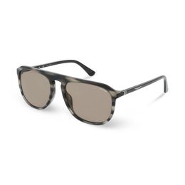 Police Braune Acetat-Sonnenbrille