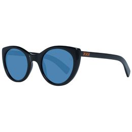 Ermenegildo Zegna Schwarze Harz-Sonnenbrille