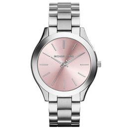 Michael Kors MK3380 Slim Runway Silber Damenarmbanduhr