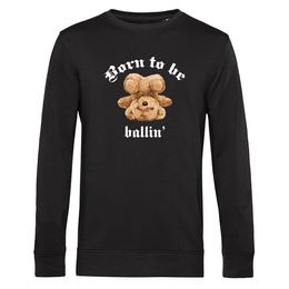 Born To Be Sweater von Ballin Est. 2013 in der farbe Schwarz und in gr&ouml;&szlig;e XL.
