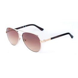 Guess Wei&szlig;e Metallsonnenbrille
