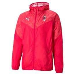 Puma AC Mailand 2020-21 Herren Rote Aufw&auml;rmjacke