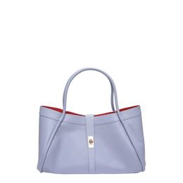 Luisa Vannini T&uuml;rkis Rindsledertasche