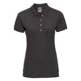Russel Athletic Russell - Poloshirt Stretch f&uuml;r Damen (Schwarz)
