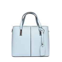 Anna Luchini T&uuml;rkis Rindsledertasche